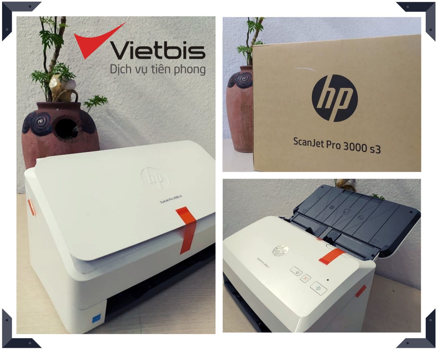 Hướng dẫn sử dụng máy scan HP ScanJet Pro 3000s3 | iScan.vn