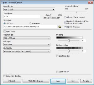 Hướng dẫn scan bằng Control Center 4 với máy in đa năng Brother | iScan.vn
