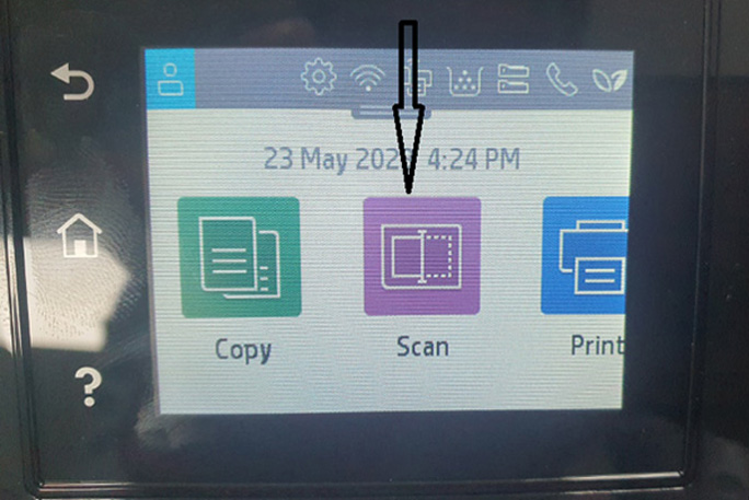 Hướng dẫn cài đặt scan to Folder HP 4103Fdn, HP 4103Fdw | iScan.vn